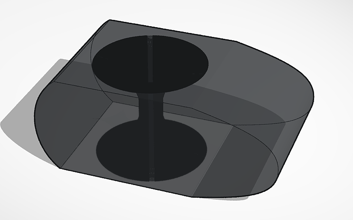 3D design worm hole visualization - Tinkercad