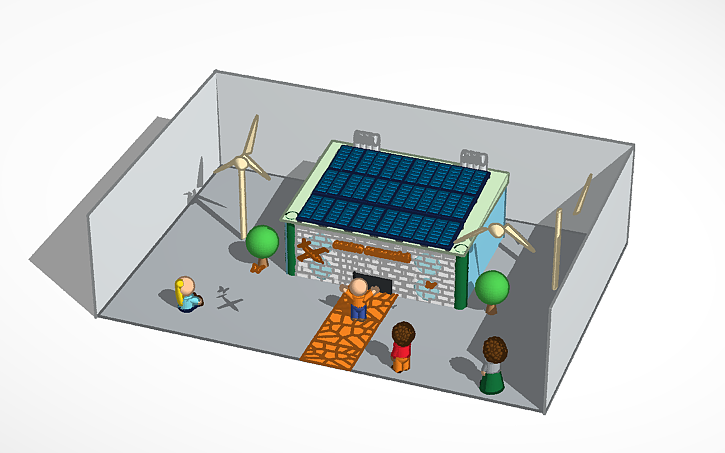3D design PANELES SOLARES - Tinkercad