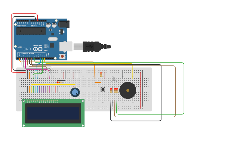 Circuit Design Reaction Time Circuit Tinkercad