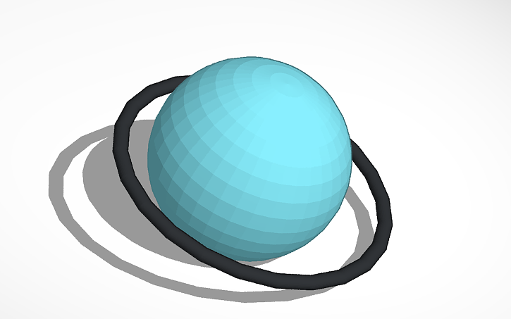 3D design Planet - Tinkercad