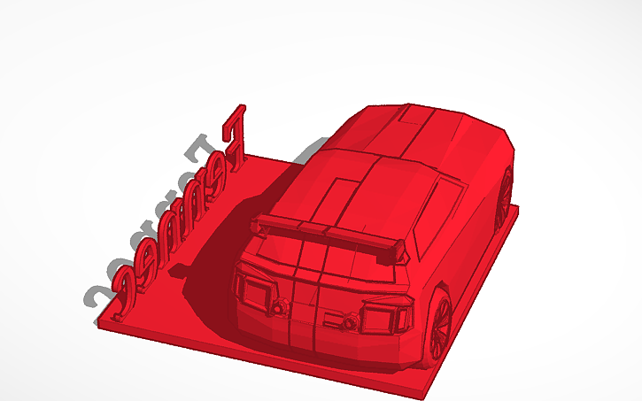 3D design Fennec - Tinkercad