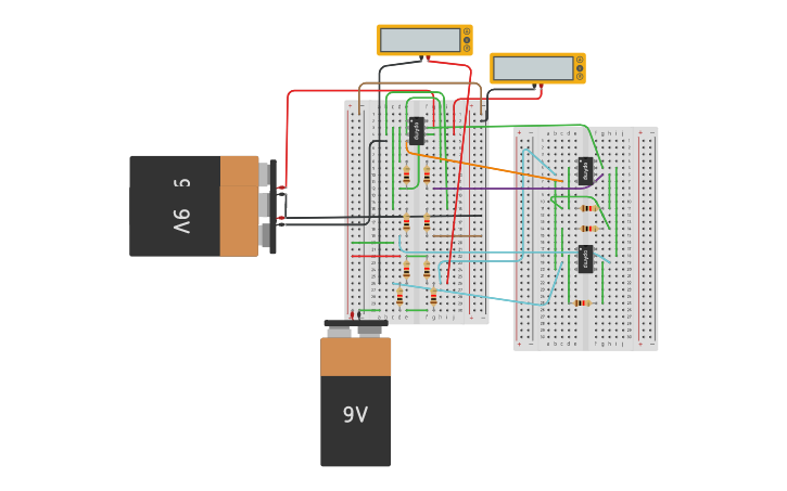 Circuit design Differential Instrumentation Amplifier using Opamp ...