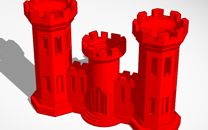 3D design Engineer Castle - Prime Power Pt. 1 - Tinkercad