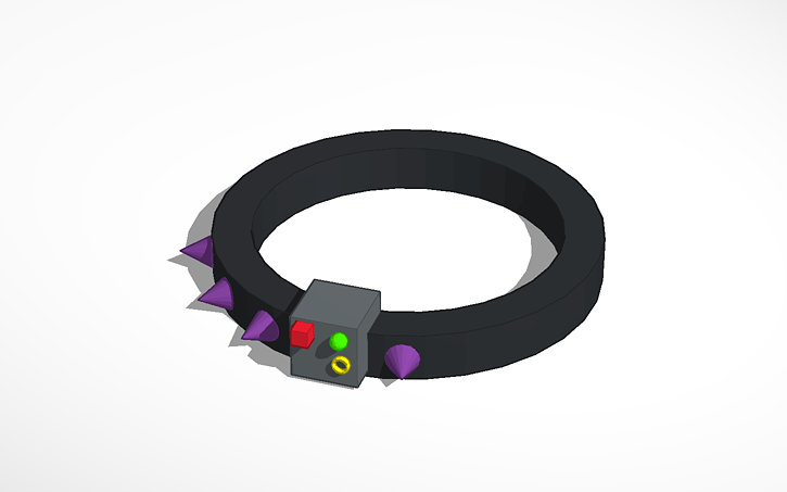 3D design Wolf Collar | Tinkercad