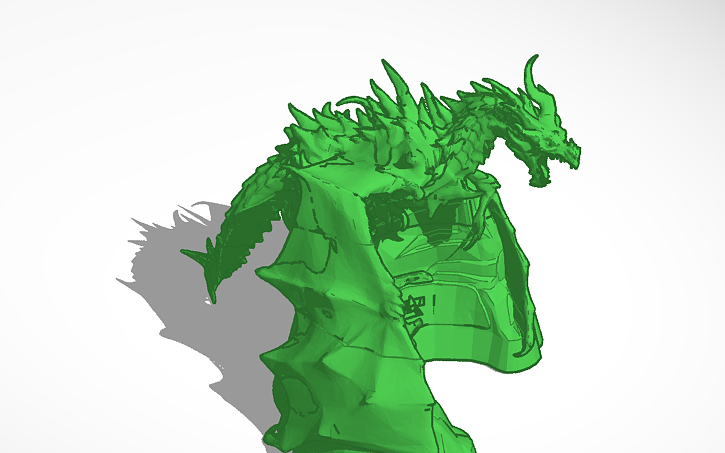 3D design Dragon - Tinkercad
