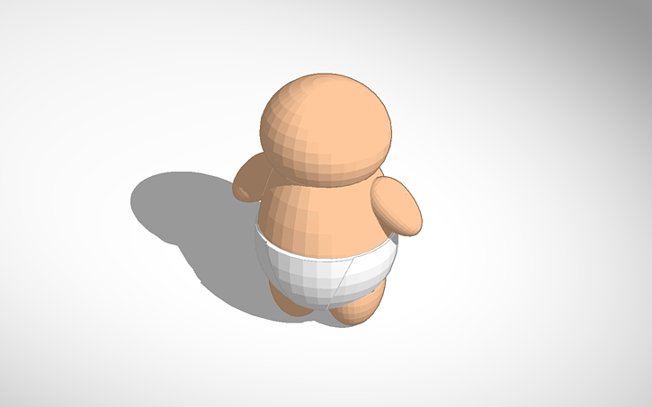 3D design Baby - Tinkercad