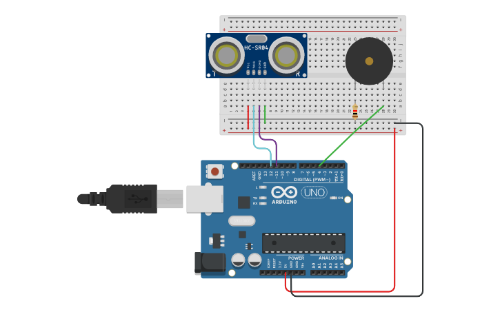 Circuit design Super Sensor | Tinkercad