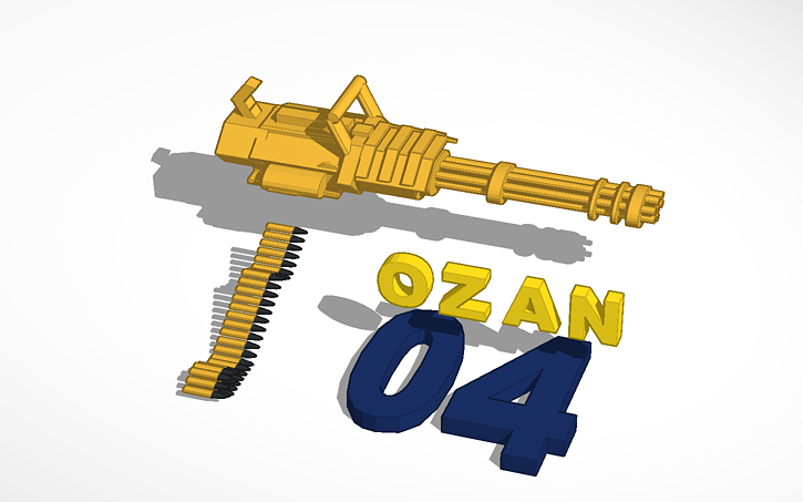3D design GTA machine gun by ozannergiz,mcpethings47 and gunnerz ...