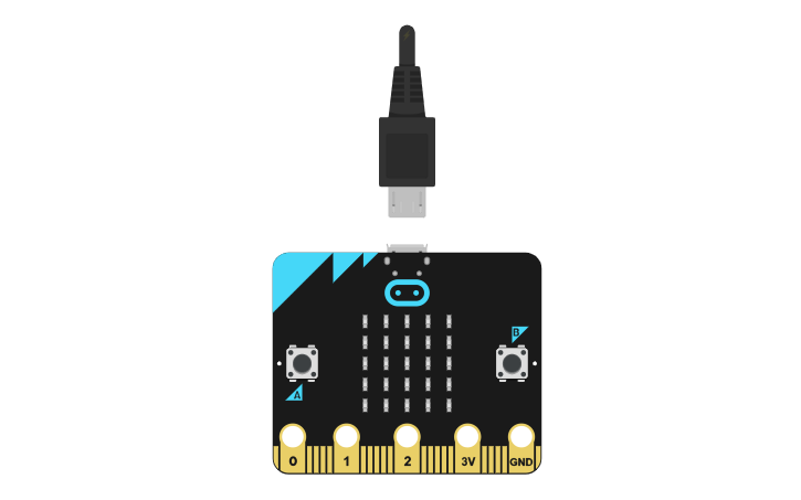 Circuit design MICRO:bit Doub-Type Internal Countdown | Tinkercad