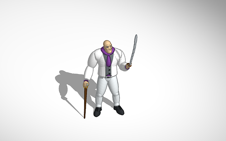 3D design Kingpin - Tinkercad
