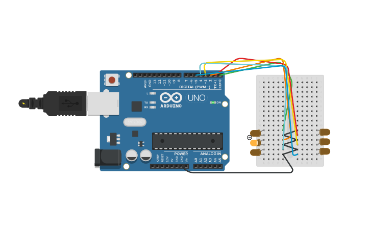 Circuit design V6 Ignition pattern - Tinkercad