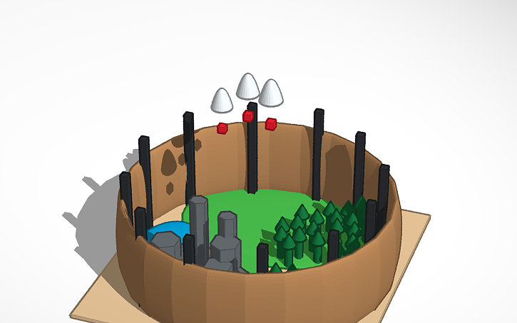 3D design Hunger Games - Tinkercad