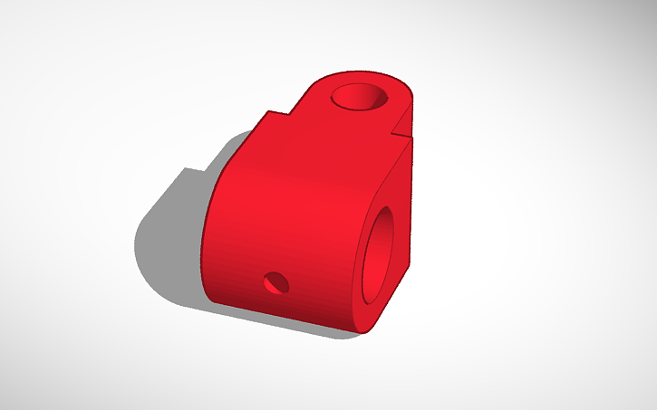3D design US Transducer mount - Tinkercad