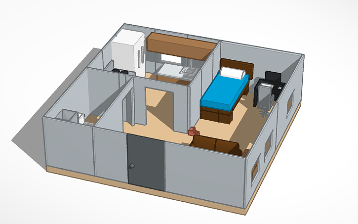 3D design House - Tinkercad
