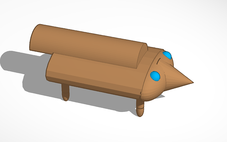 3D design The Beaver With No Tale - Tinkercad