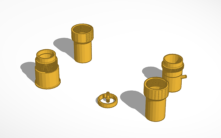 3D design filtro de agua | Tinkercad