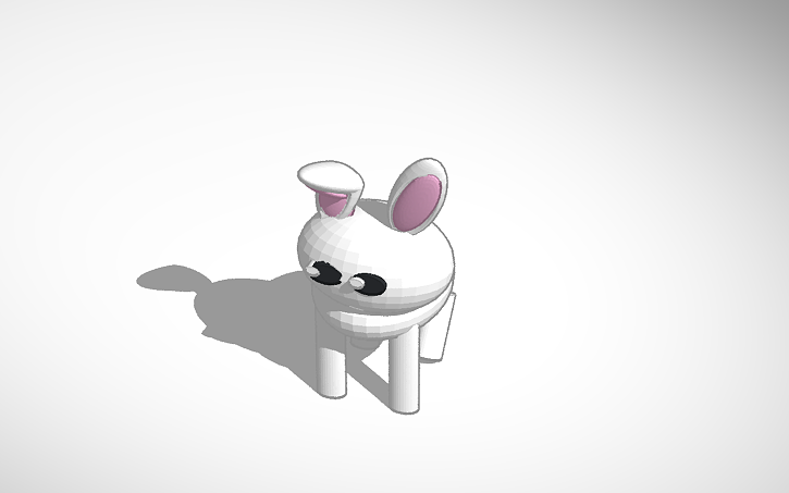 3D design Bunny Rabbit | Tinkercad