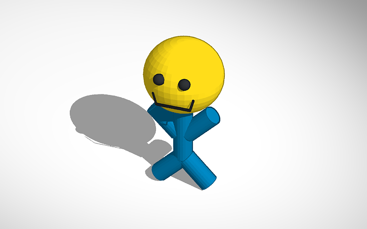 3D design smiley stickman | Tinkercad