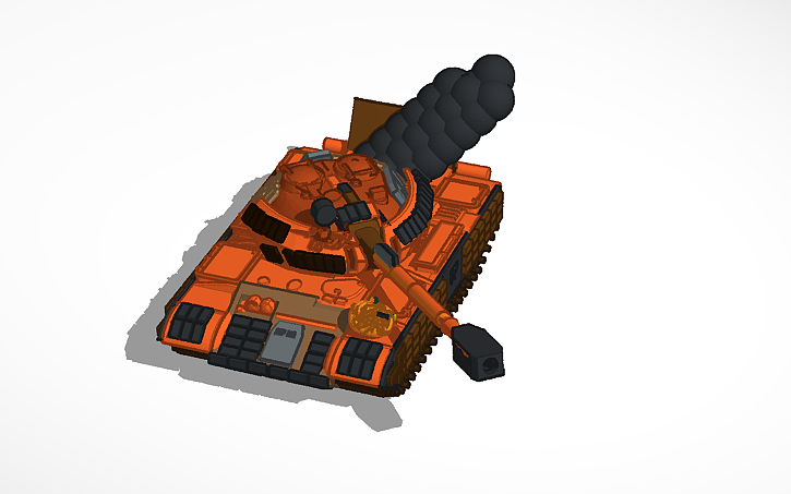 3D design The Tank of Tinktober - Tinkercad