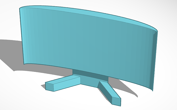 3D design TV - Tinkercad