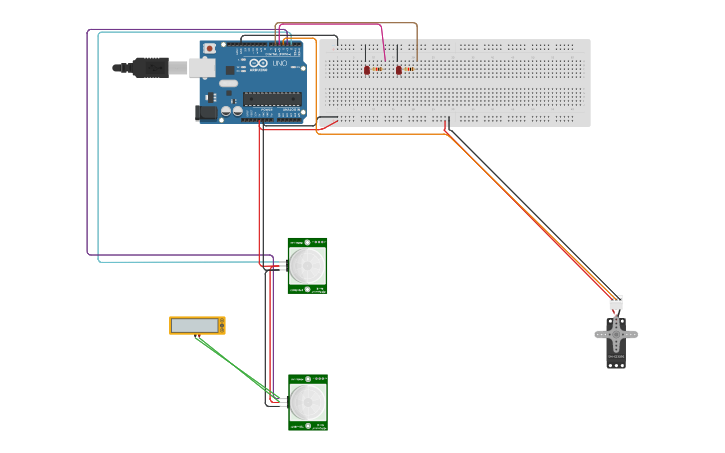 Circuit design PI - Tinkercad