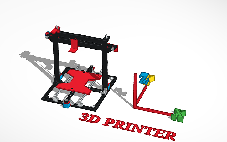 3D design 3D Printer Project | Tinkercad