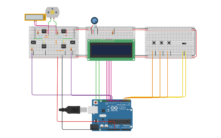Circuit design Project Lab6-B6117030 | Tinkercad