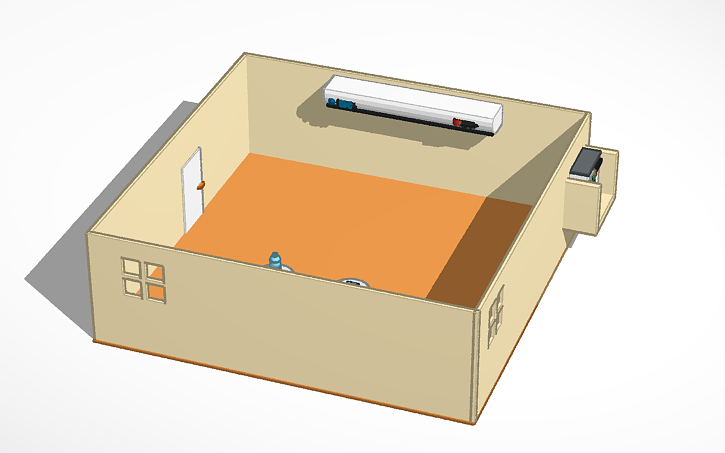 3D design Air Conditioner (Zach, Ray) - Tinkercad