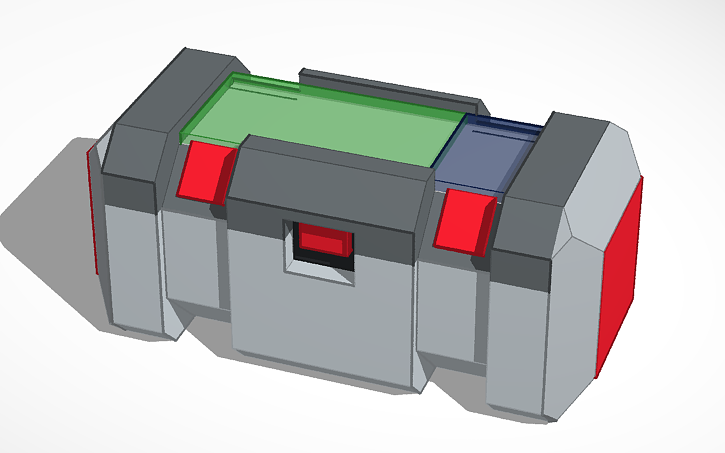 3D design Apex Legends Death Crate - Tinkercad