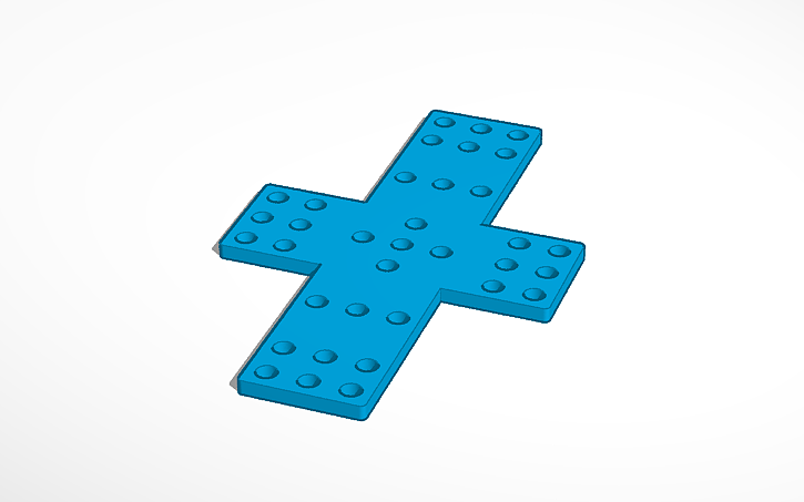 3D design mBot Ranger Battery Plate - Tinkercad