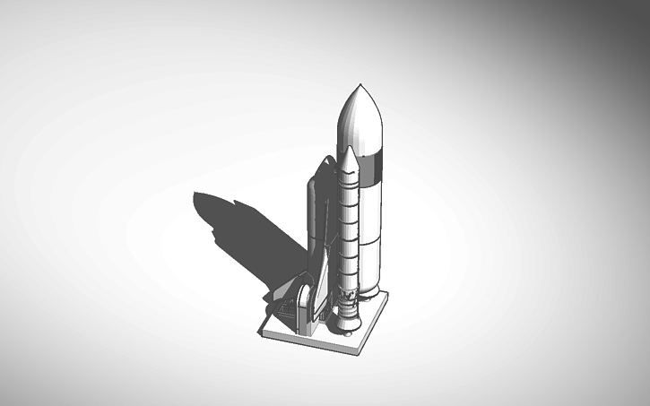 3D design Space Shuttle 2 - Tinkercad