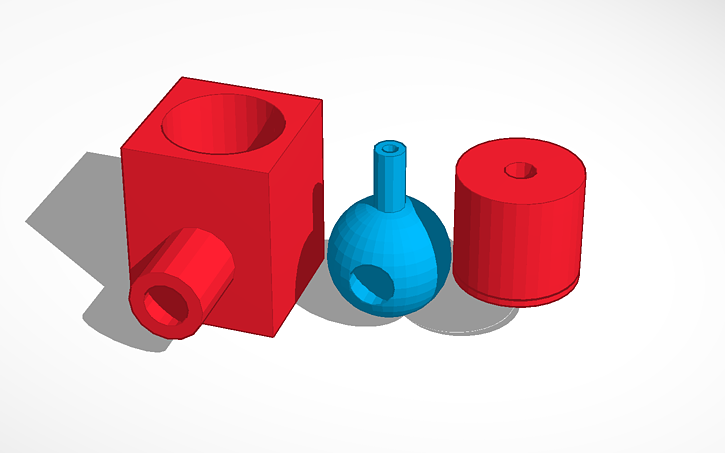 3D design Ball valve - Tinkercad