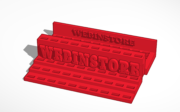 3D design USB Stick Halter - Tinkercad