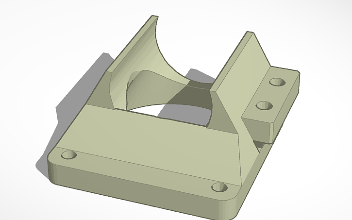 3D design E3D 6V mont 40mm fun - Tinkercad