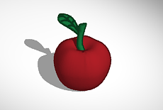 3D design Apple | Tinkercad