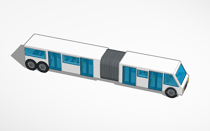 3D design Articulated Bus - Tinkercad