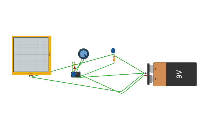 Circuit design Triangle Wave - Tinkercad