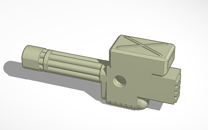 3D design Ork Turrent Gatling | Tinkercad