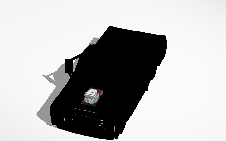 3D design Diesel rat rod - Tinkercad