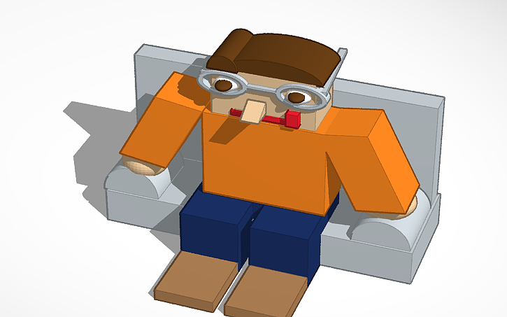 3D design avatar project for class thingy | Tinkercad