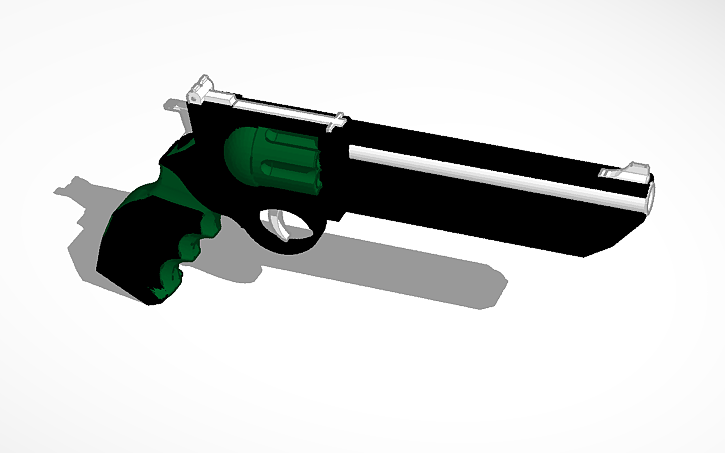 3D design Stink Bomb's Magnum Revolver | Tinkercad