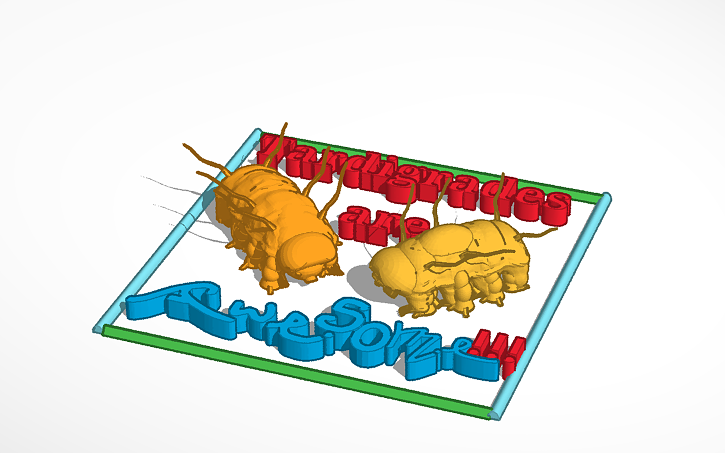 3D design Tardigrade MODELS - Tinkercad