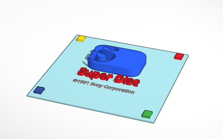 3D design Nintendo Super Disc boot | Tinkercad