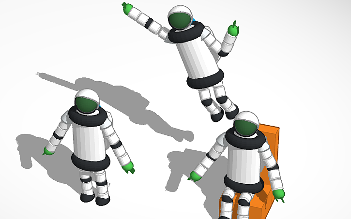 3d Design инопланетянин Tinkercad