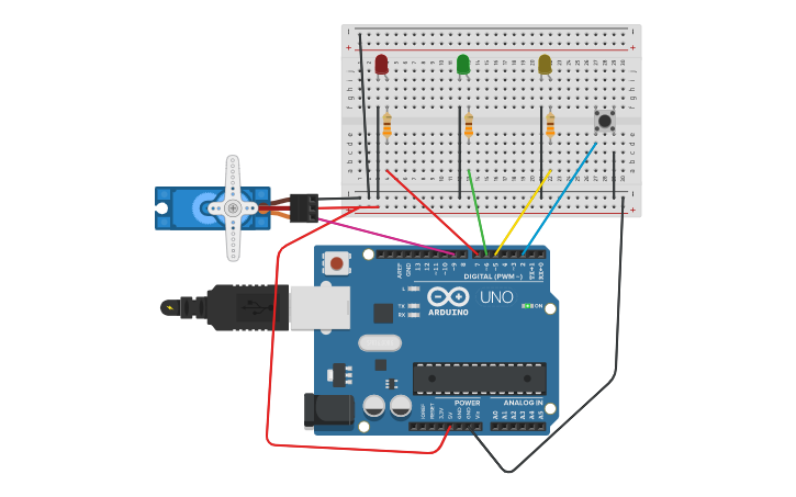 Circuit design ASCII Com | Tinkercad