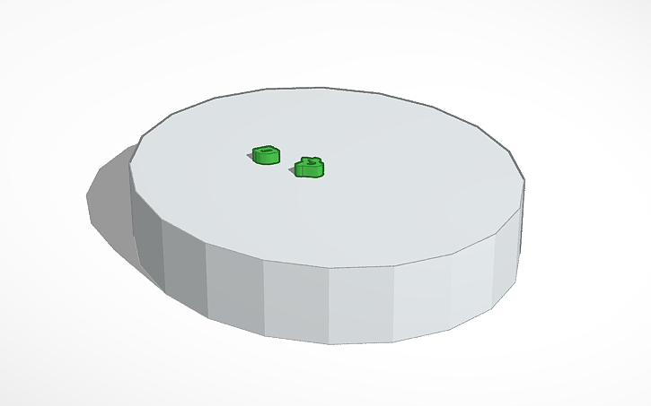 3D design Petri Dish - Tinkercad