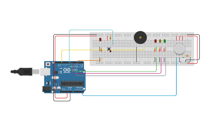 Circuit design PI 5 - Tinkercad