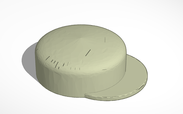 3D design Baseball Cap - Tinkercad