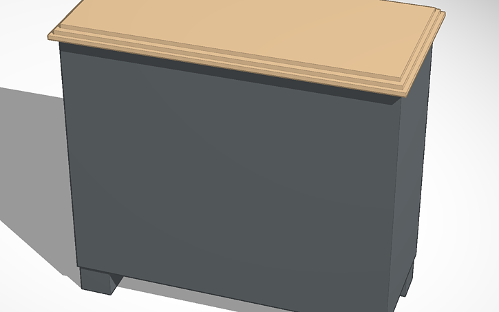 3D design Cabinet - Tinkercad