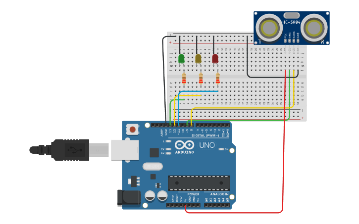 Circuit design ejercicio tinkercad clase 2 - Tinkercad